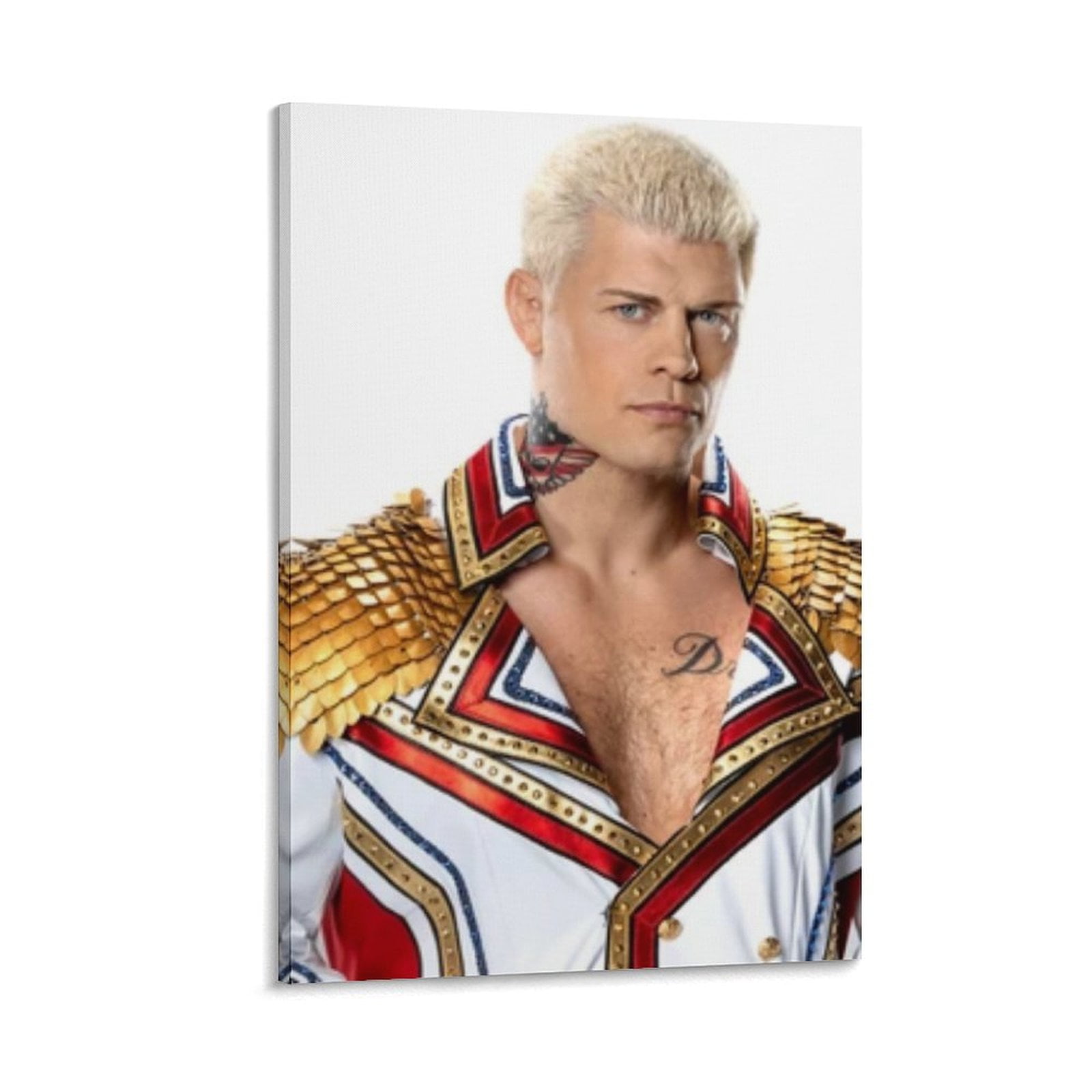 Cody Rhodes Poster, Canvas Wall Hanging Art Painting, Artwork Print for ...