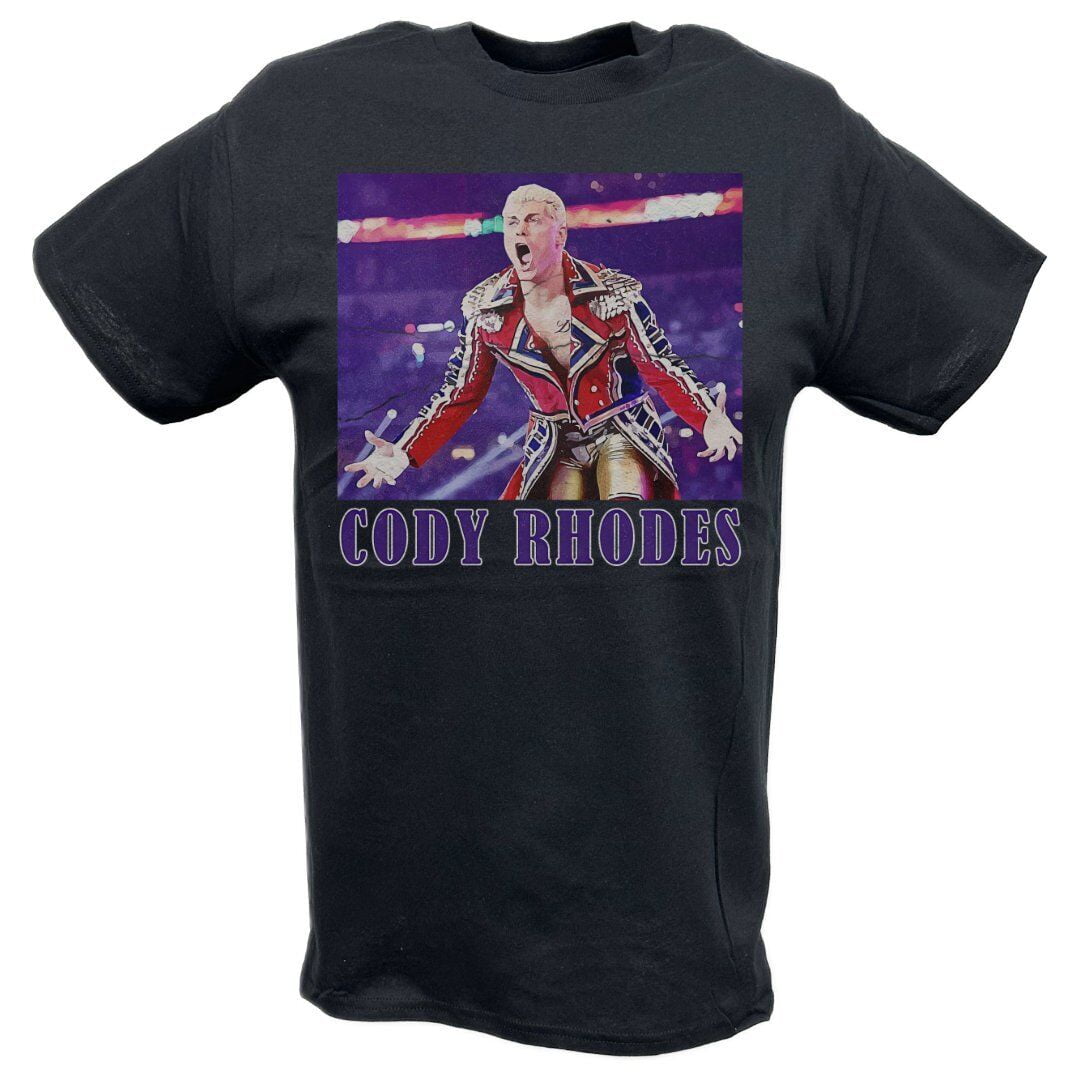 Cody Rhodes Ready to Fight Black T-shirt - Walmart.com