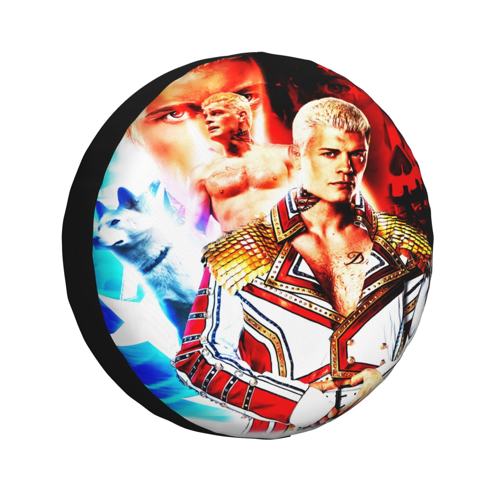 Cody Rhodes Spare Tire Cover Simple Weatherproof Universal Wheel Protectors Camper Tire Covers ...