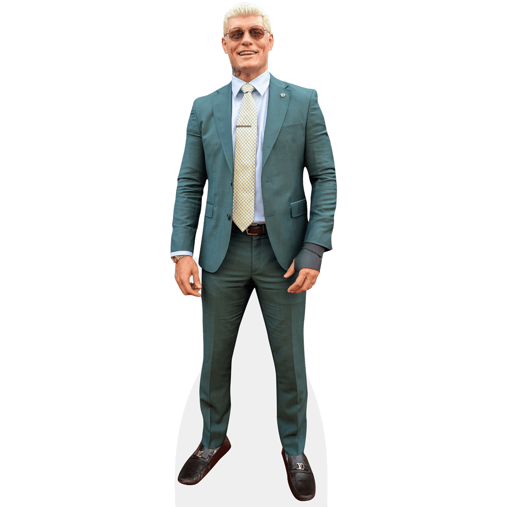 Cody Rhodes (Suit) Mini Size Cutout. Standee. - Walmart.com