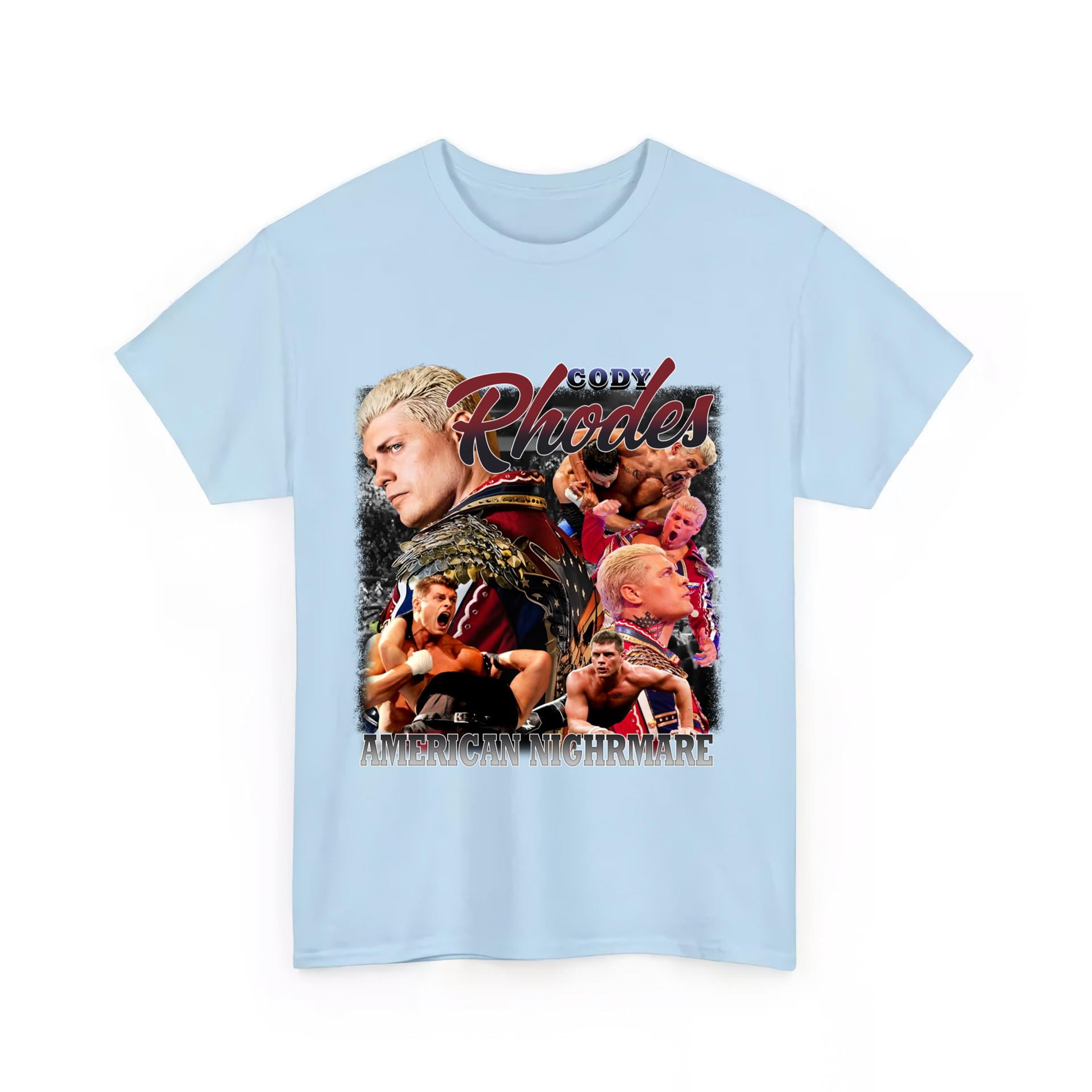 Cody Rhodes t-shirf WWF ECW WCW Pro WRESTLING - Walmart.com