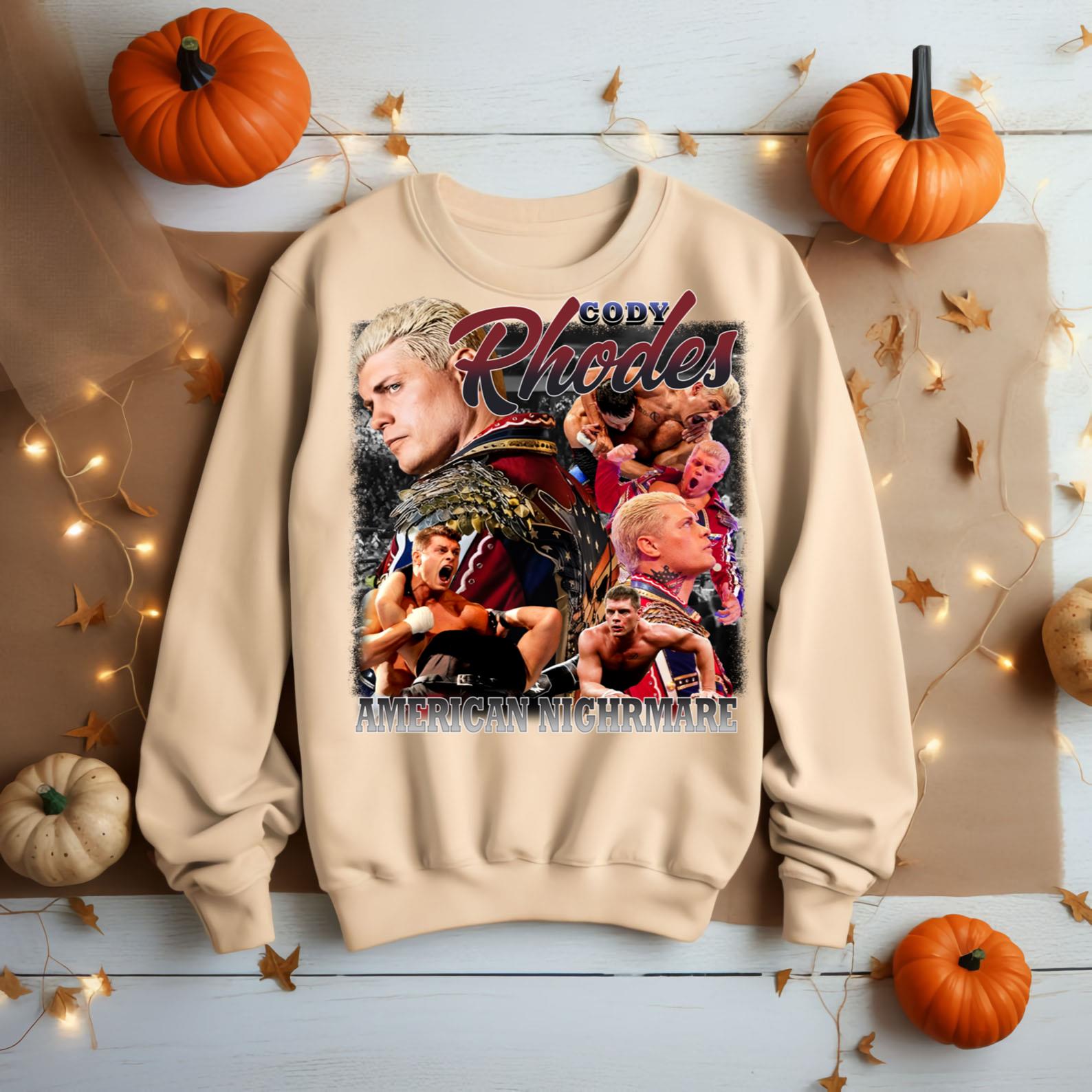 Cody Rhodes t-shirf WWF ECW WCW Pro WRESTLING - Walmart.com