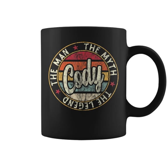 Cody The Man The Myth The Legend First Name Cody Coffee Mugs - Walmart.com