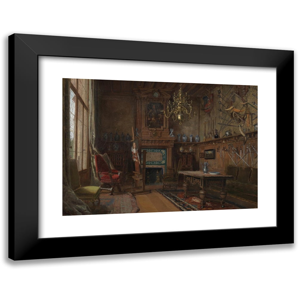 Coen Metzelaar 24x18 Black Modern Framed Museum Art Print Titled - The ...