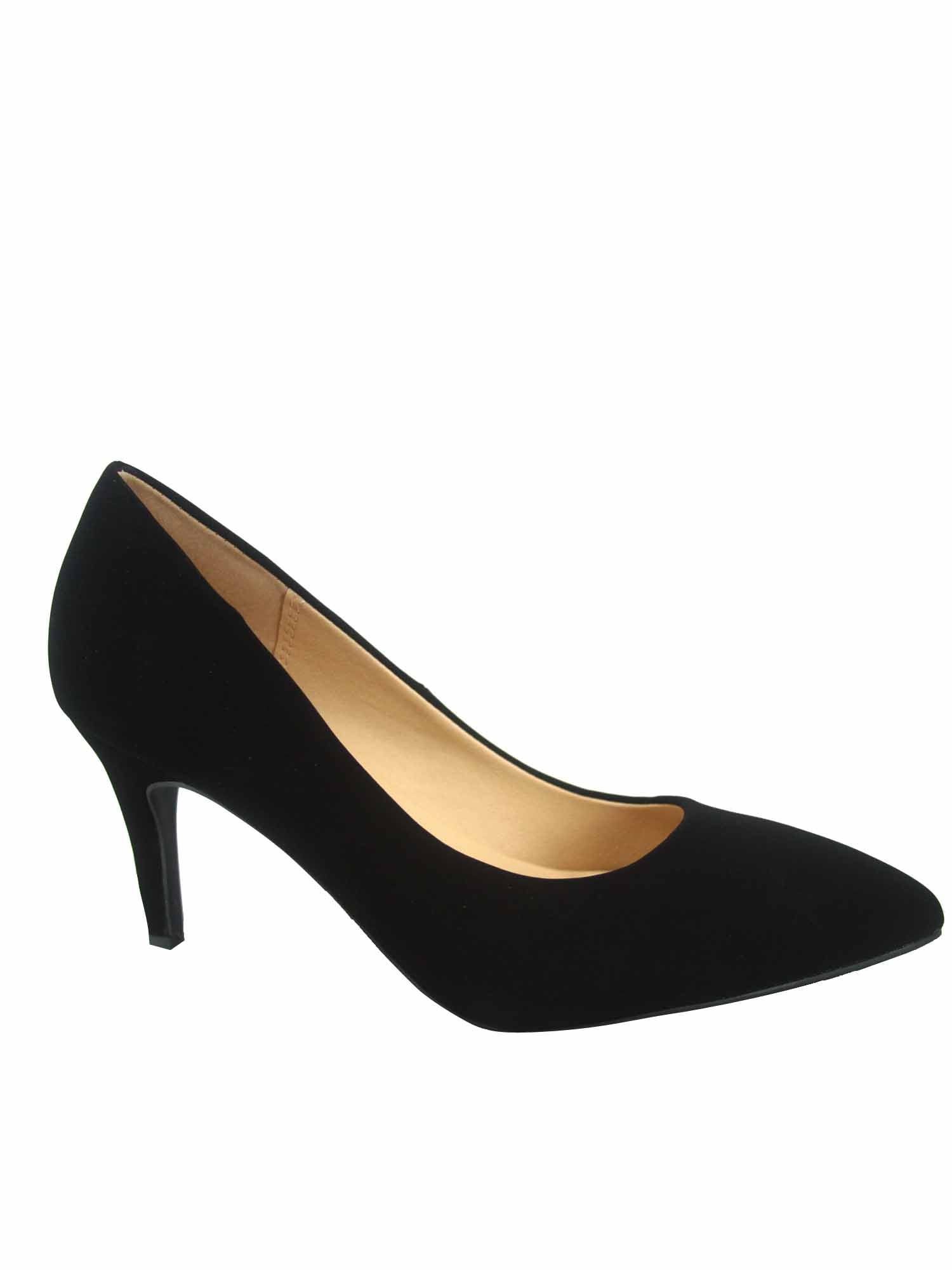 Coen-s Women's Fashion Comfort Pointed Toe Low Heel Pump Dress Shoes ...