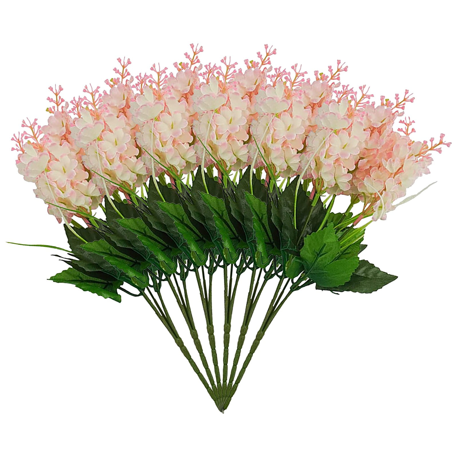 Coerni 6pcs Artificial Wisteria Flowers Bouquet Silk Hyacinth Flowers