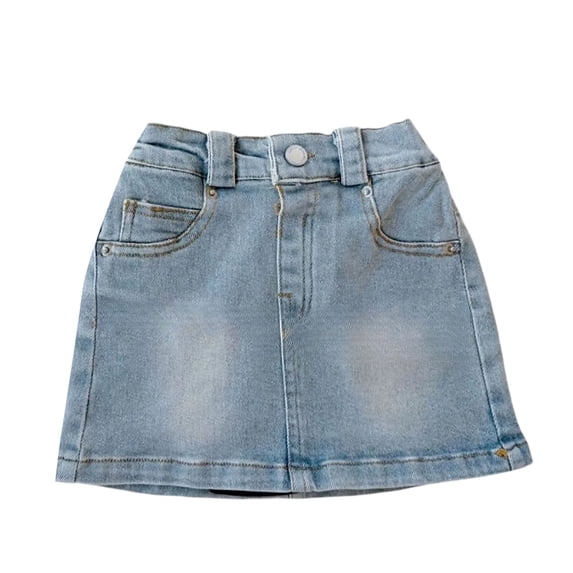 Coerni A-Line Denim Skirts for Girls Summer Vintage Classic Jean Mini ...