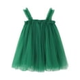 Coerni Baby Girls Tulle Tutu Dress Girls Sleeveless Layered Tulle Dress ...
