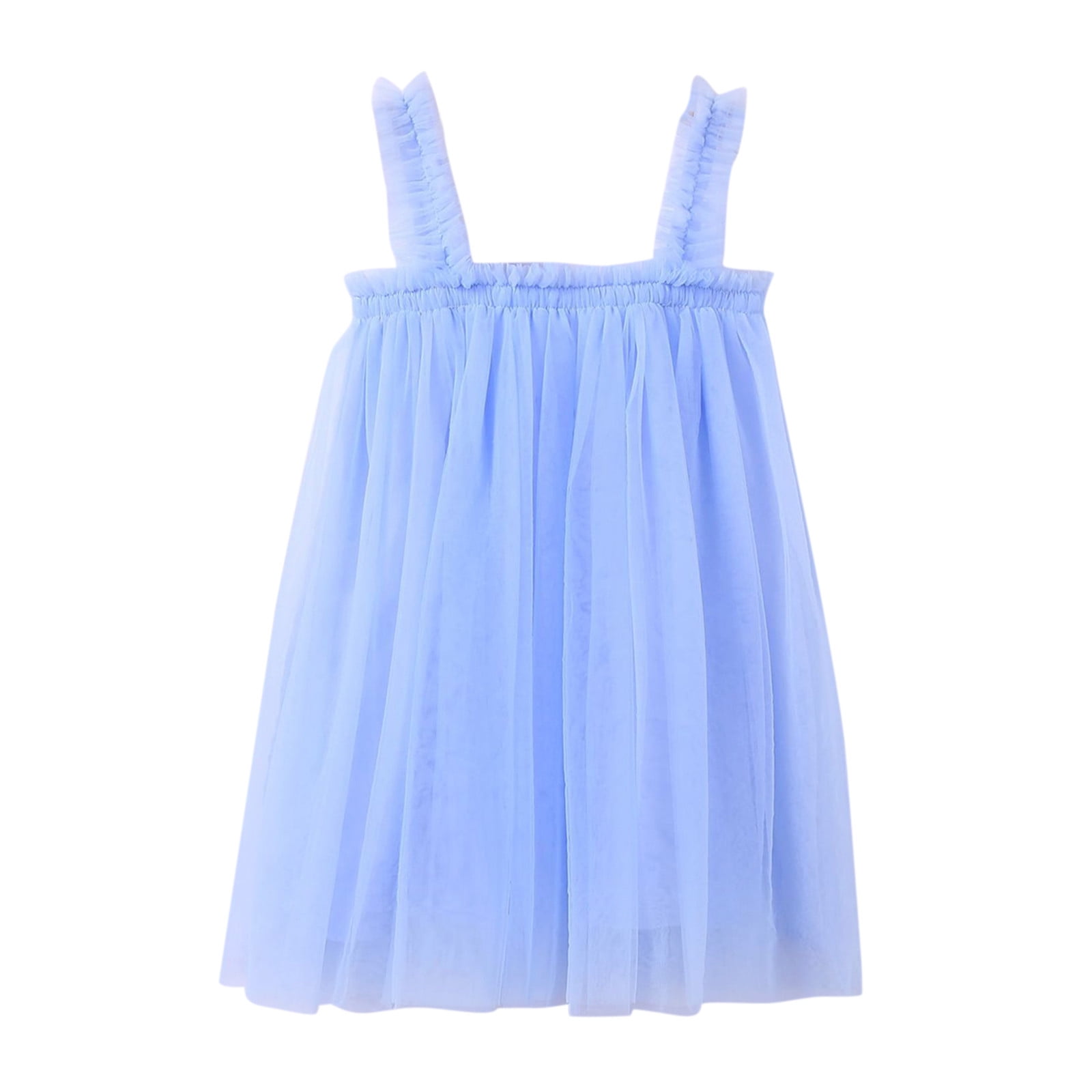 Coerni Baby Girls Tulle Tutu Dress Toddler Sleeveless Floral Layered ...