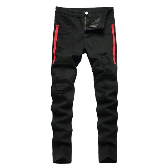 Coerni Boy's Ripped Skinny Stretch Distressed Destroyed Slim Jeans ...