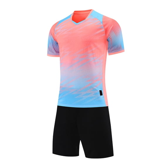 Coerni Boys Football 2 Piece Sets Quick Drying Short Sleeve Tops and ...