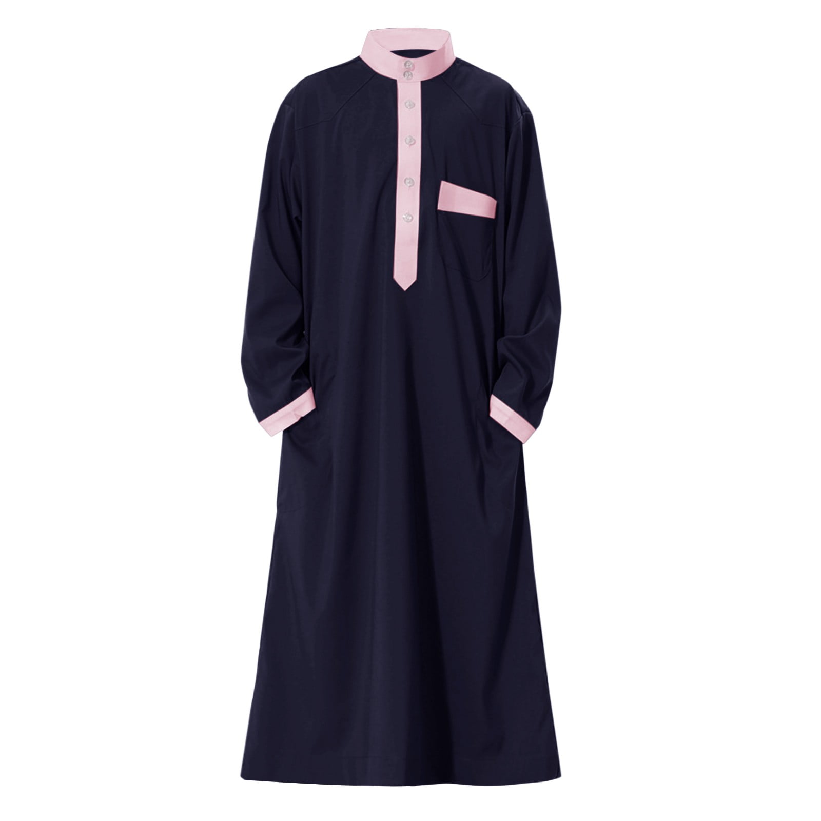 Coerni Boys Muslim Arab Isl𝐚mic Kaftan Embroidered Robe Solid Color ...