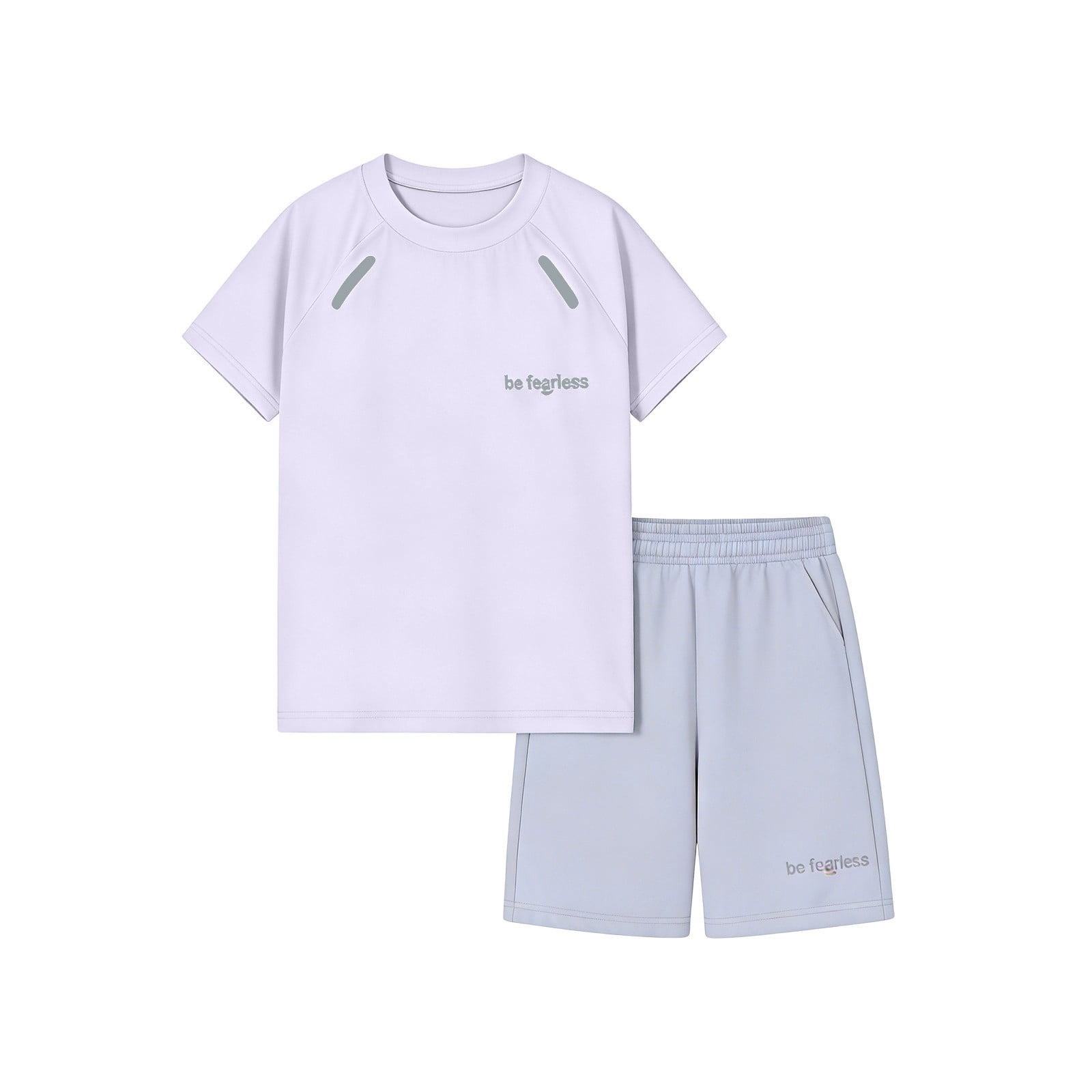 Coerni Boys Sweatsuit Shorts Sets Short Sleeve T-Shirt & Shorts Kids ...