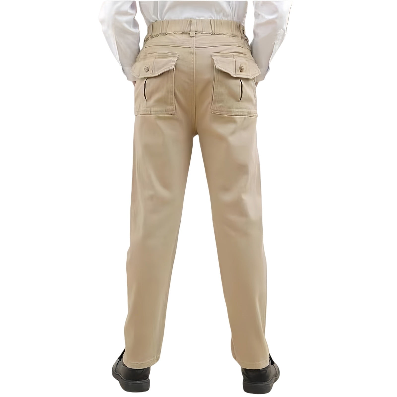 Coerni Boys 𝐔niform Pants Twill Pull On Jogger Pants for Boys Slim Fit ...