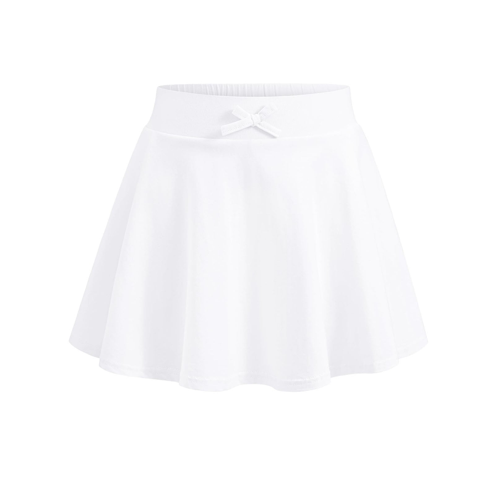 Coerni Girls' Active Skirt with Built-in Biker Shorts Adjustable Waist ...
