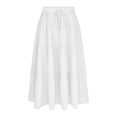 Coerni Girls Flowy Skirt Elastic Waist A Line Chiffon Skirts Flared ...