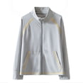 Coerni Girls Lightweight Sun Shirts Mandarin Collar Zip-up Rash Guard ...