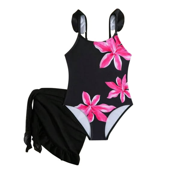 Coerni Girls Two Pieces Swimsuits Beach Sport Bathing Suit Set Sporty ...