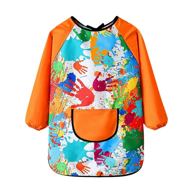 Coerni Kids Art Smocks,Toddler Smock,Waterproof Artist Painting Aprons ...