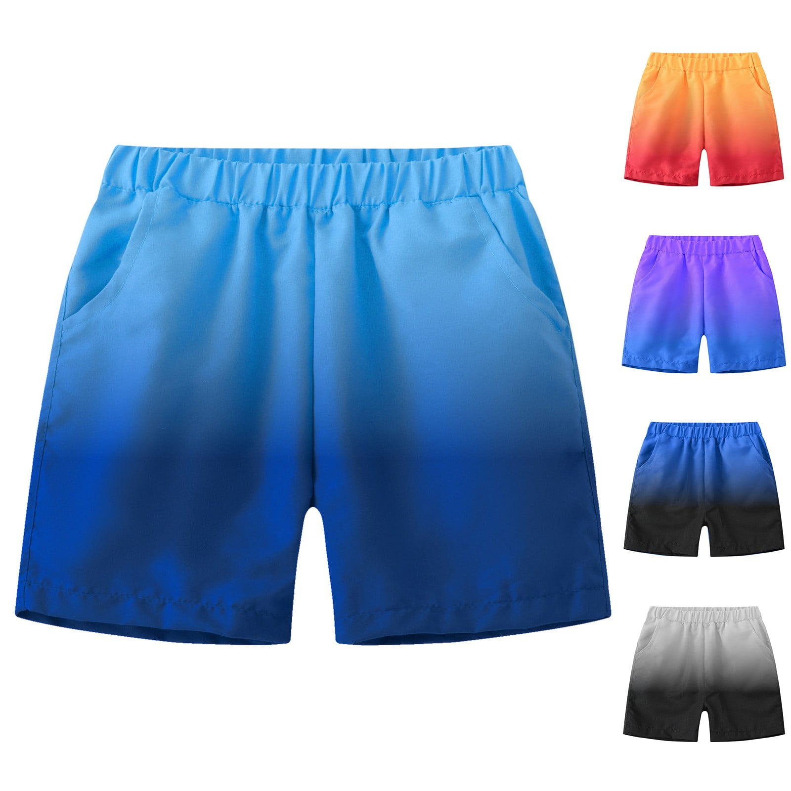 Coerni Kids Pull On Joggers Shorts Quick-Dry Summer Toddler Boys ...