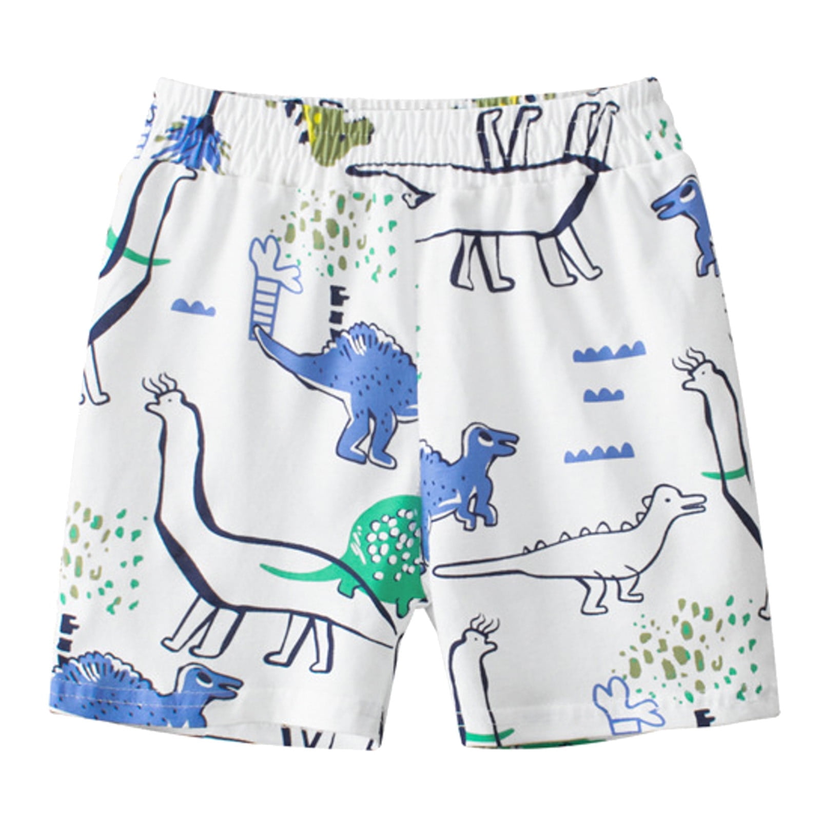 Coerni Little Boy Shorts Summer Toddler Boys Shorts Cartoon Prints ...