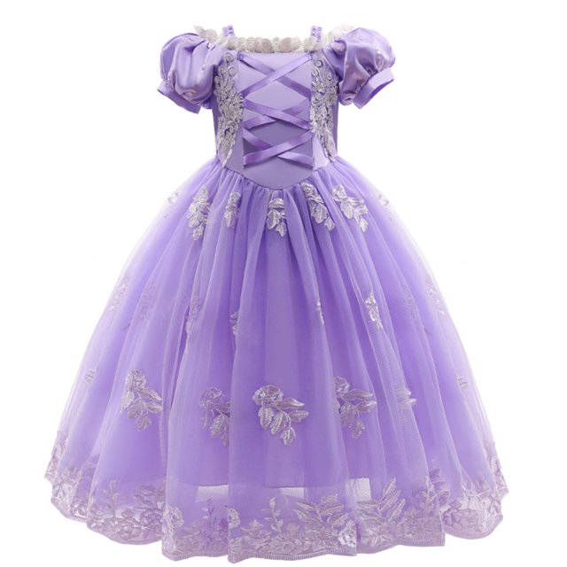 Coerni Little Girls Halloween Dresses Party Fancy Outfits for Kids Long ...