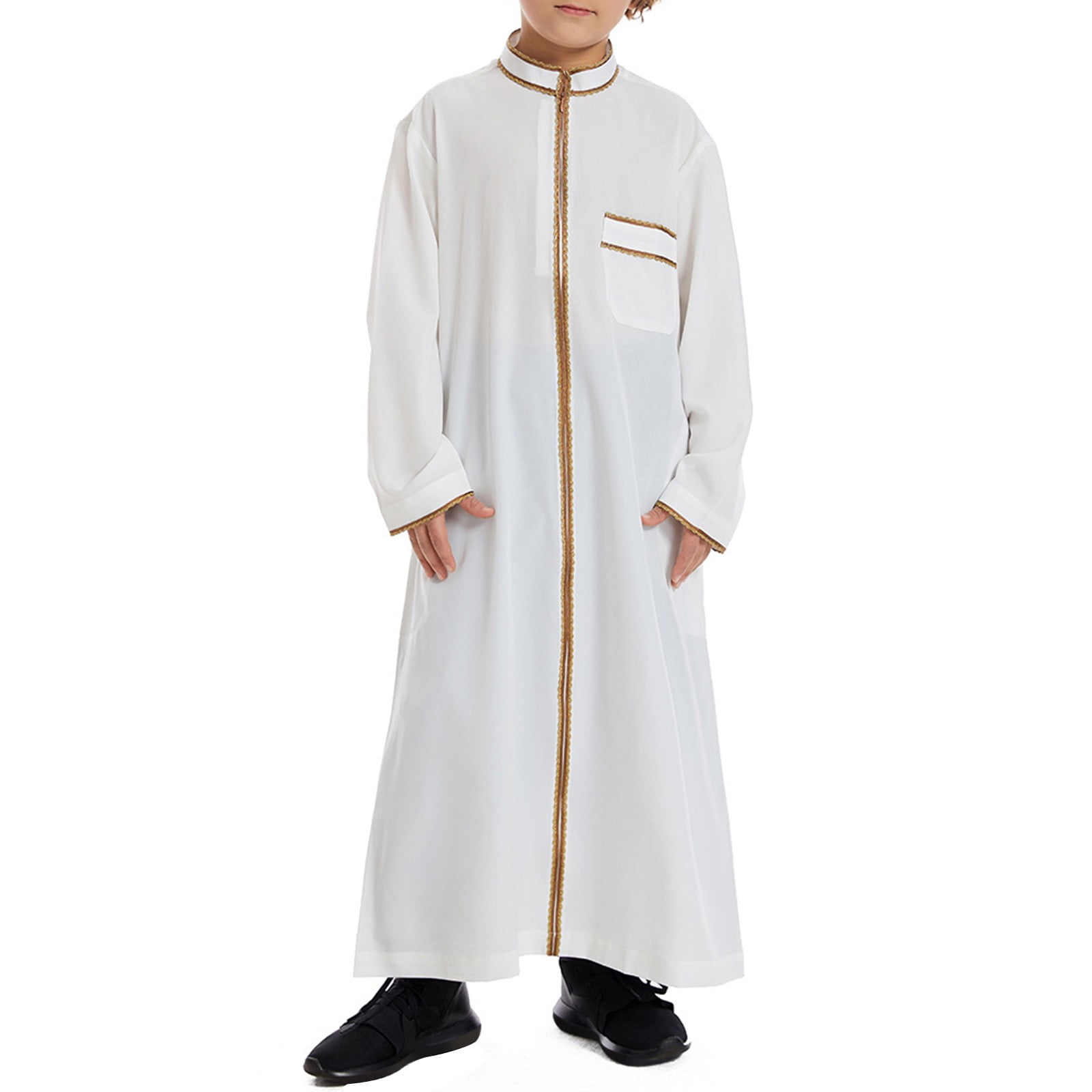 Coerni Muslim Boys Thobe for Kids Isl𝐚mic Arabic Middle E𝐚st Loose ...