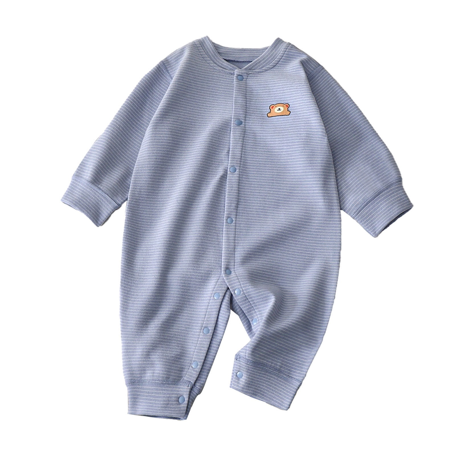 Coerni New Born Baby Striped Bodysuits Toddler Boneless Crawl Clothing ...