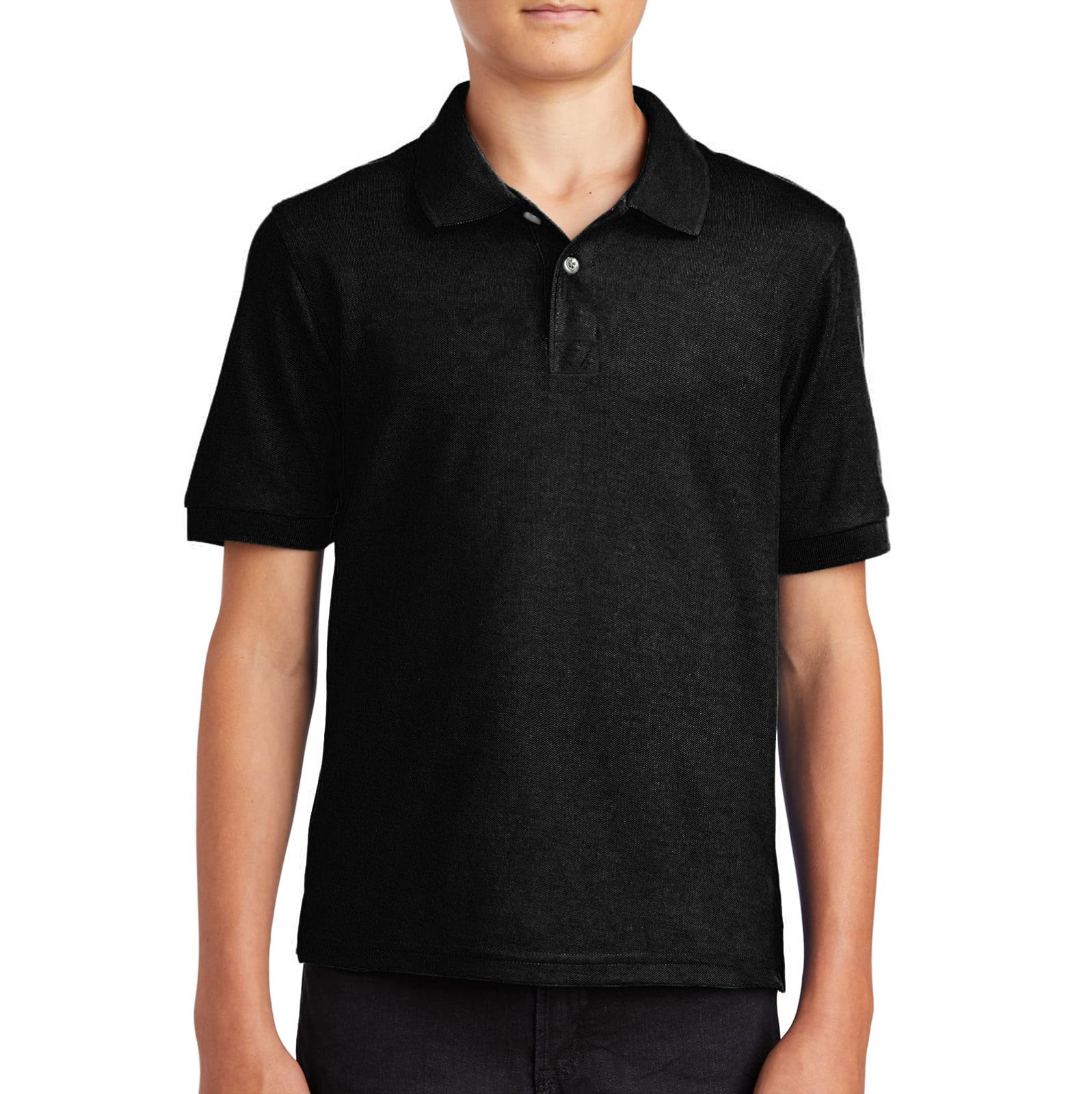 Coerni Polo Shirts for Boys Short Sleeve Solid 𝗦tretch Youth School ...