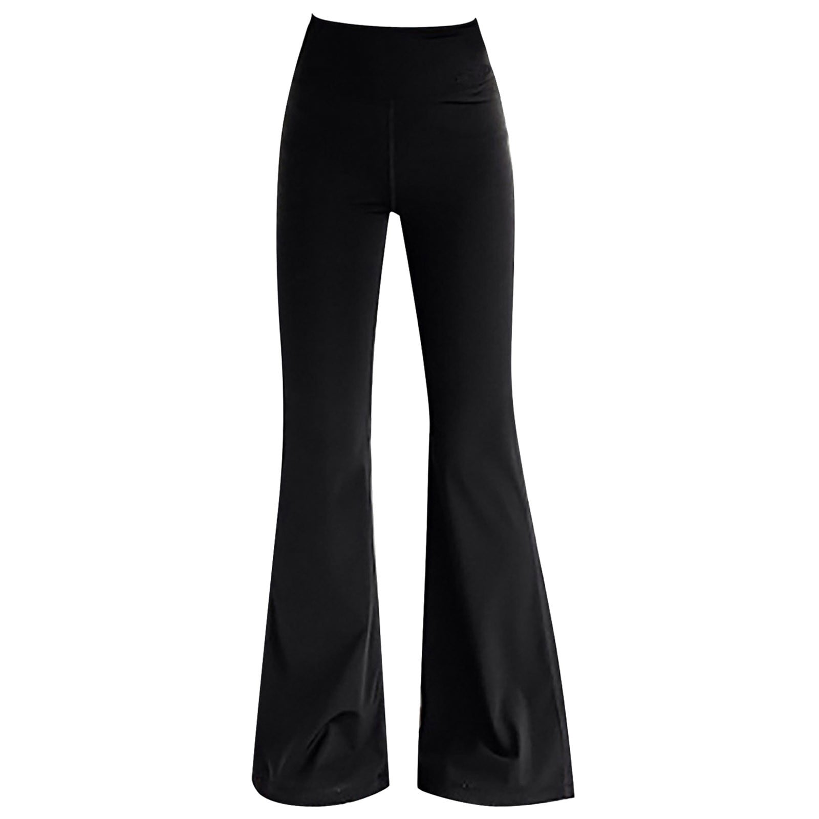 Coerni Teen Girls Flare Pants Stretch Bootcut Trousers High Waisted ...
