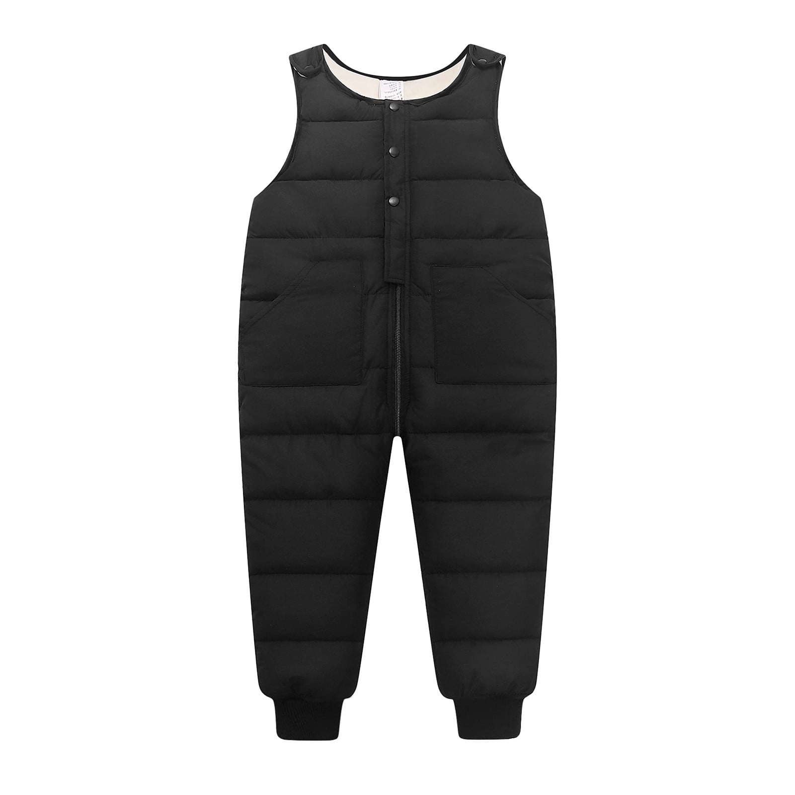 Coerni Toddler Boys Girls Snow Pant Jumpsuit Kids Snow Suit Puffer Warm ...