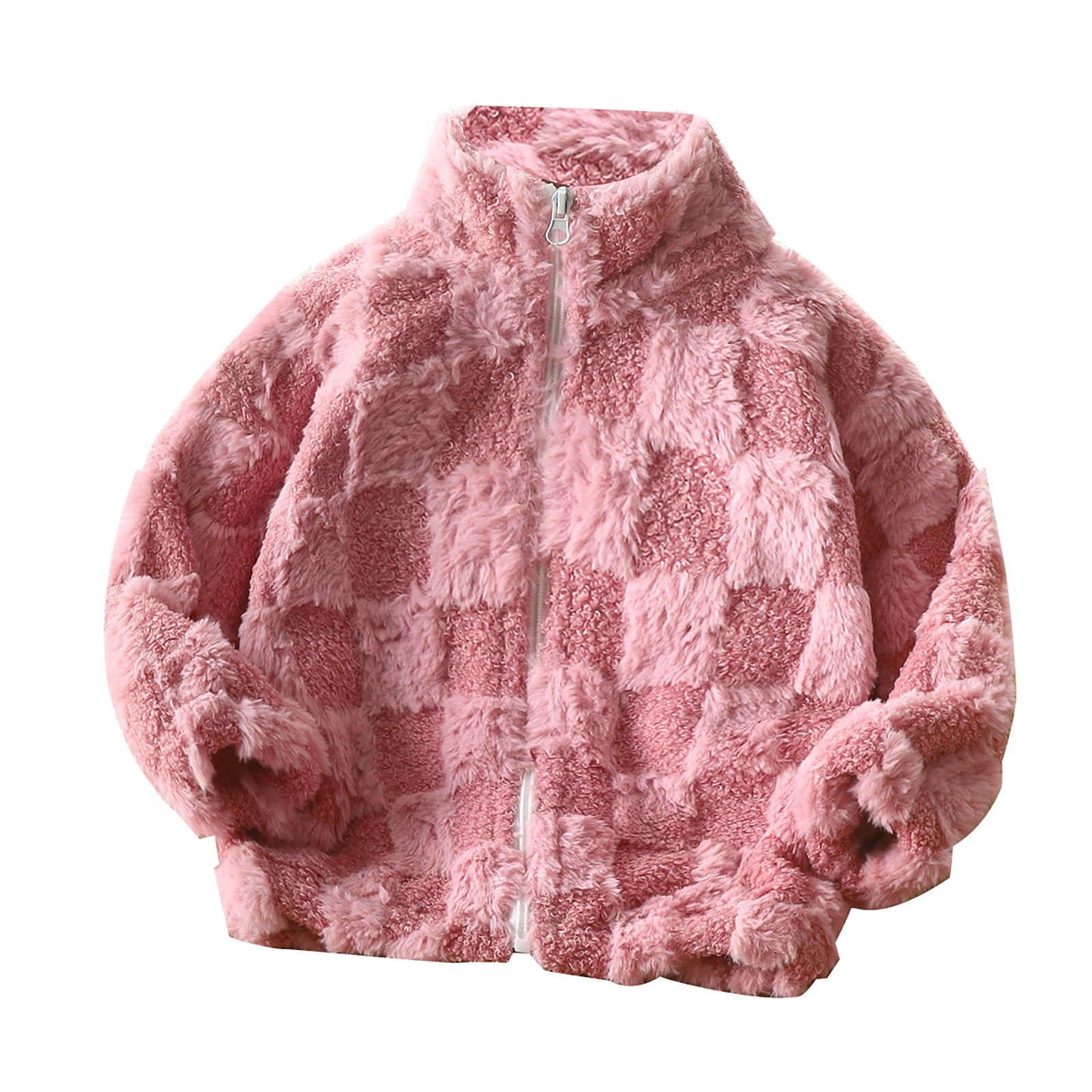 Coerni Toddlers Fleece Jacket Baby Boys Girls Sherpa Fleece Quarter-Zip ...