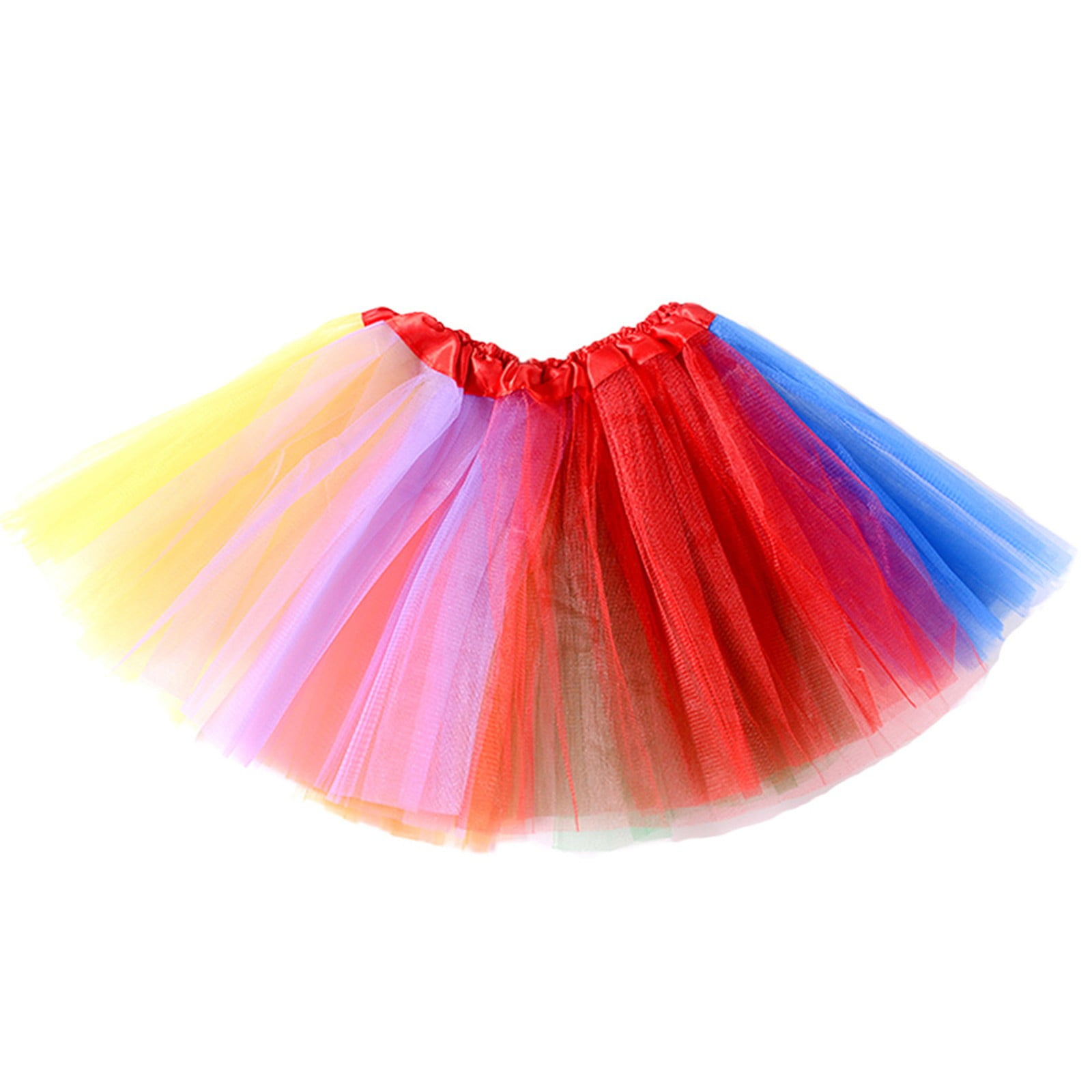 Coerni Tutu for Girls 3 Layers Tulle Ballet Skirts Shorts Dance ...