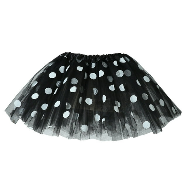 Coerni Tutus for Girls Toddler Layered Tutu Tulle Skirts Polka Dots ...