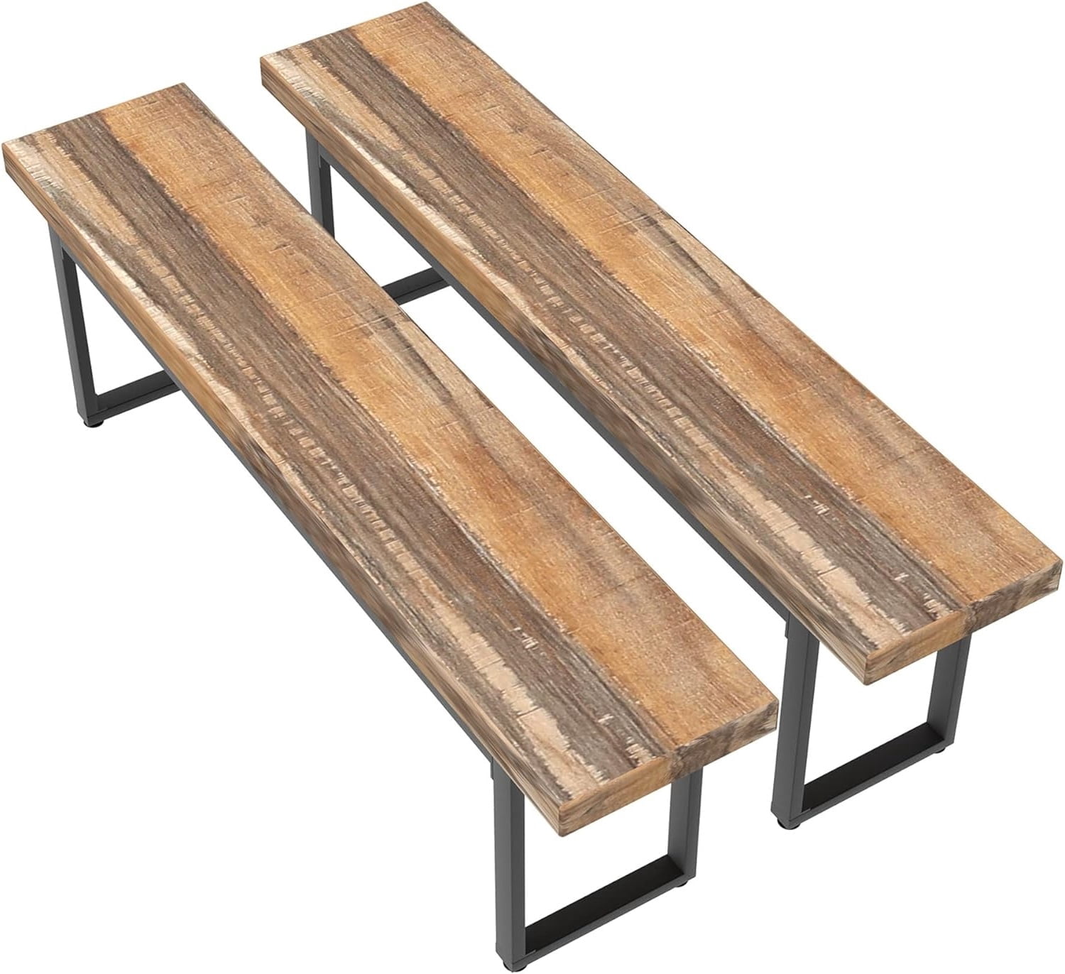 Coewske 59'' Dining Bench Set of 2 Indoor Kitchen Table Bench Bed Bench ...