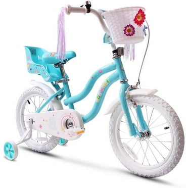 JOYSTAR Little Daisy 12 Inch Bike for 2-7 Year Old Girls, Training ...