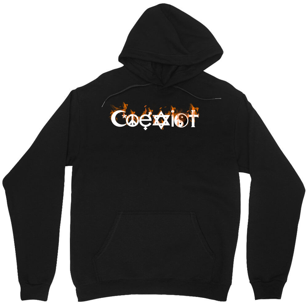 Coexist Flame Of Unity Graphic Peace Harmony Interfaith Symbol Novelty ...