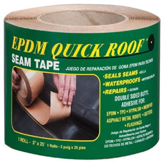 Cofair Products BST325 3 in. x 25 ft. Self Adhesive EPDM Rubber Seam ...