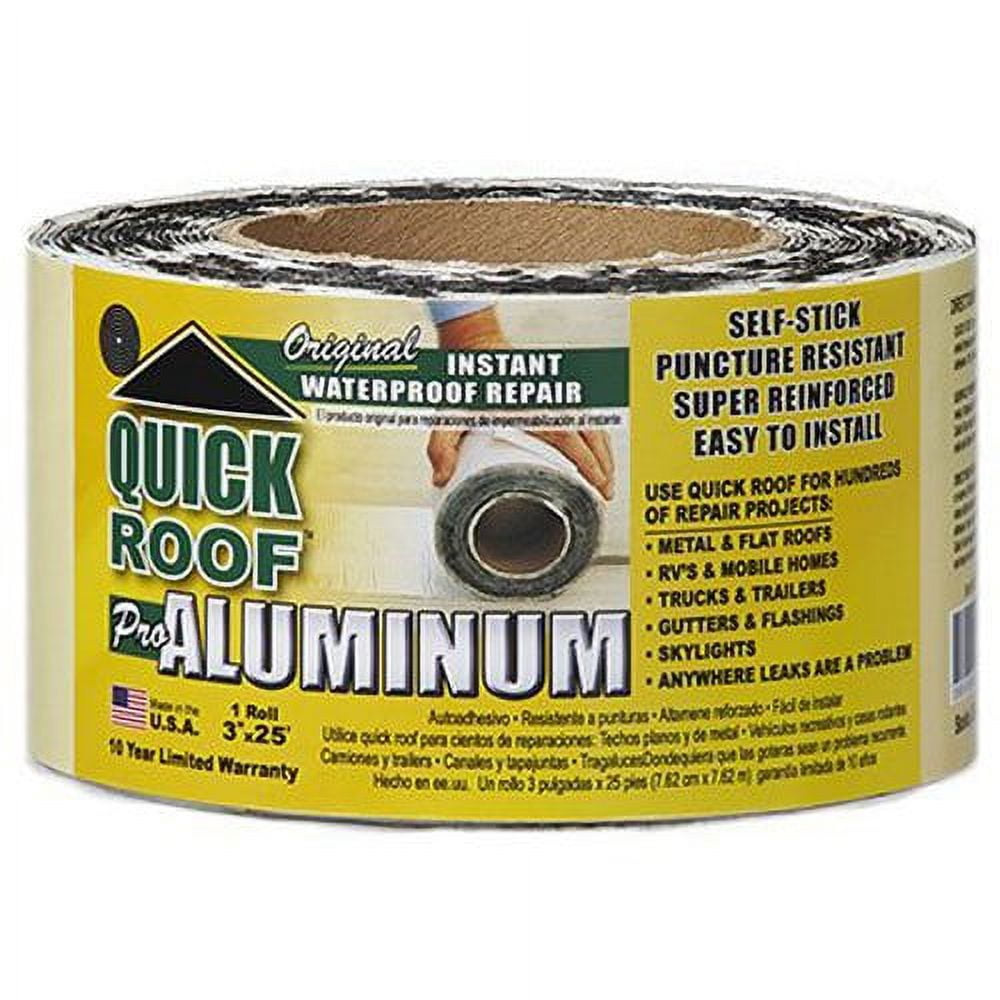 Cofair Products QR325 Quick Roof Pro Aluminum Waterproof Repair Tape ...