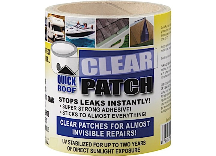 4IN X 20FT CLEAR PATCH FOR ALMOST INVISIBLE REPAIRS - Walmart.com
