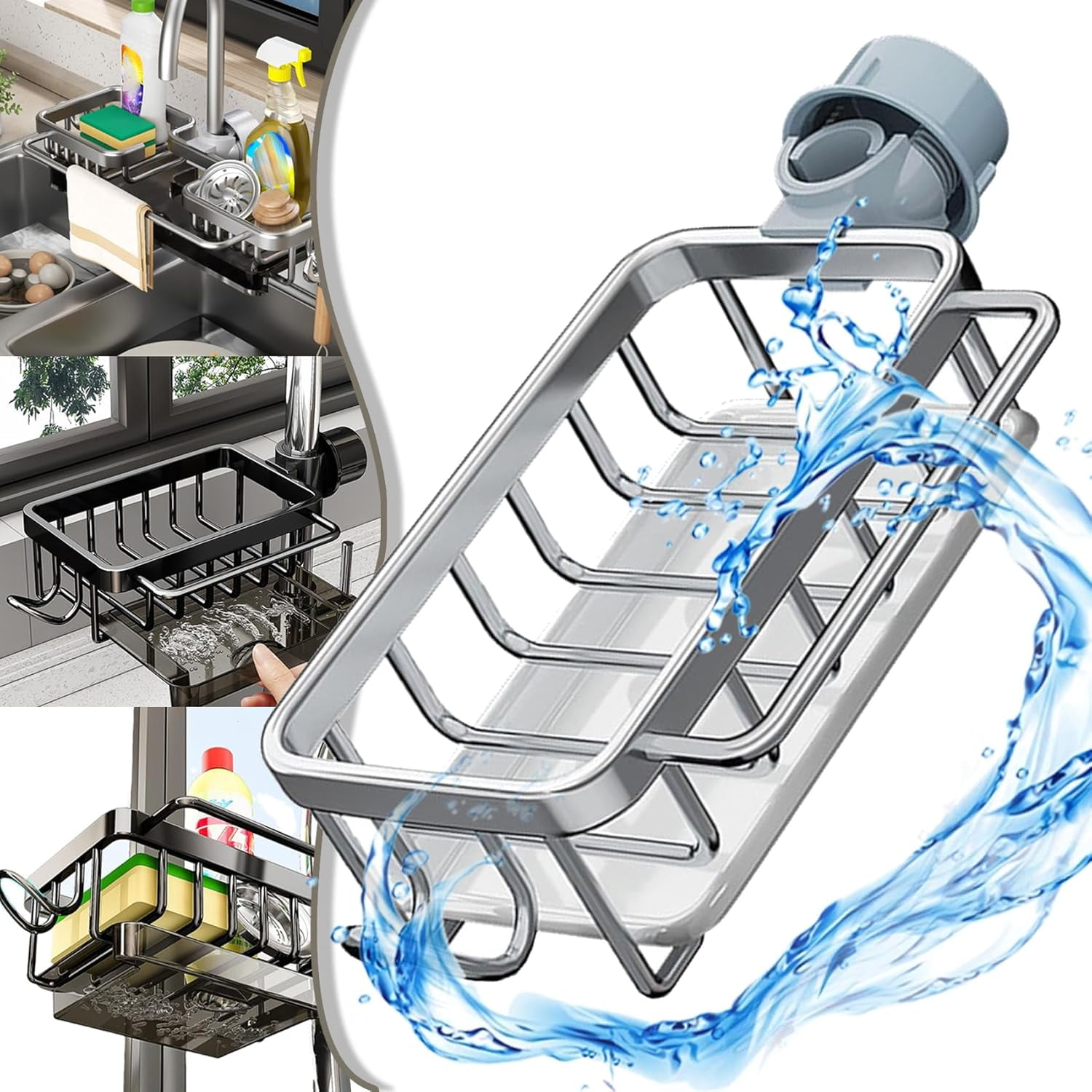 Cofeficent Kitchen Sink Faucet Organizer - Kitchen Sink Faucet ...