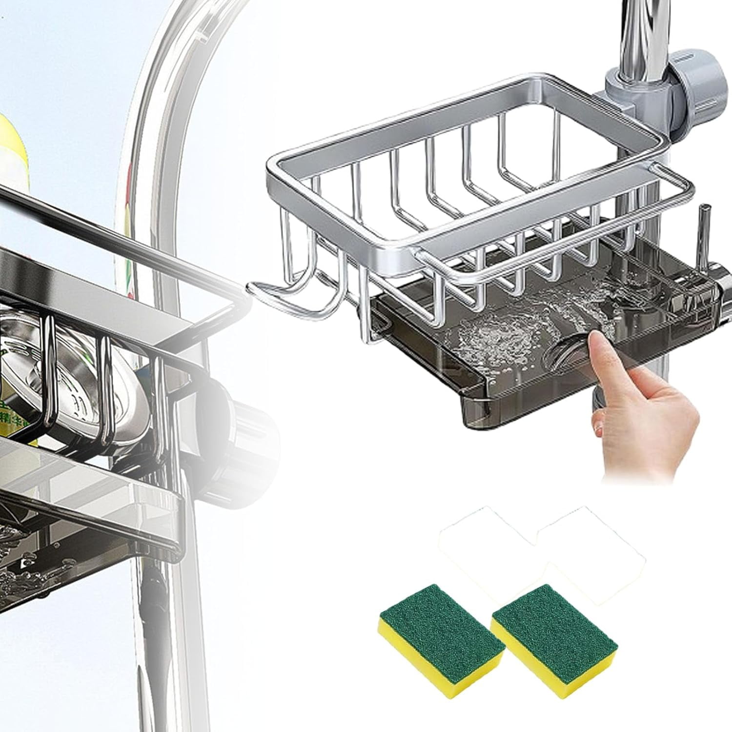 Cofeficent Kitchen Sink Faucet Storage Rack, Kitchen Sink Separator ...