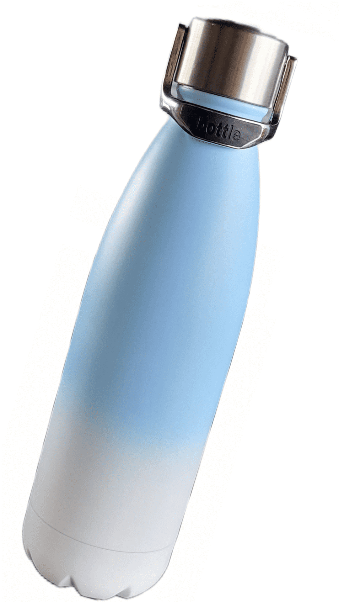 Coff-gry Blue Gradient Double Wall Insulated Stainless Steel Water ...