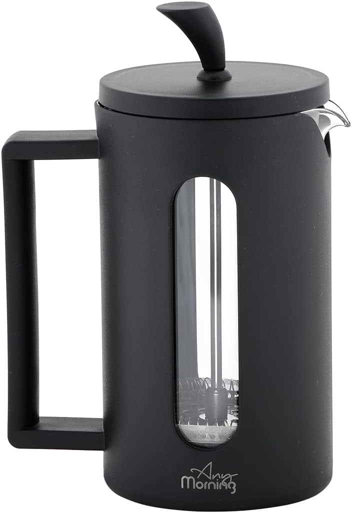 Coffe Maker, Stainless Steel Borosilicate Glass French Press, Tea Press ...