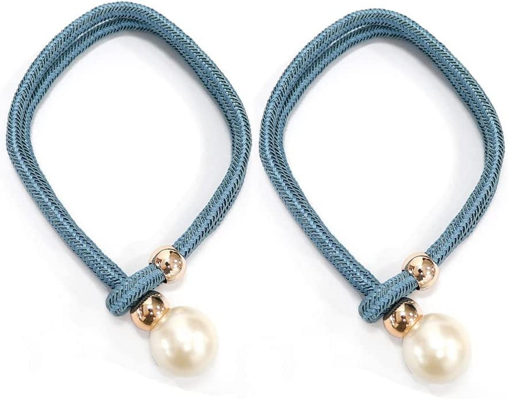 Coffee 2 PCS Curtain Tiebacks Window Curtain Decorative Rope Holdbacks ...