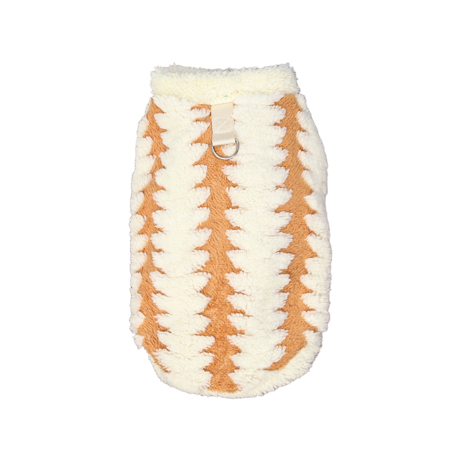 Coffee 5XL Pet Winter Clothing For Dogs And Cats Fleece Lined Sweater ...