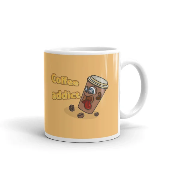 Coffee Addict Cappuccino Lover Unique Simple Cup Gift Coffee Tea ...