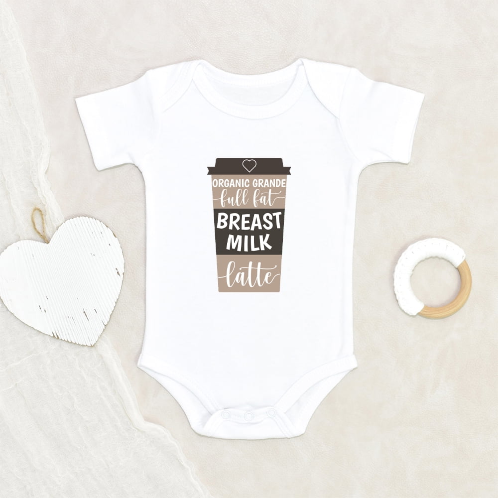 Coffee Baby Clothes - Breastfed Baby Clothes - Breast Milk Latte Baby ...