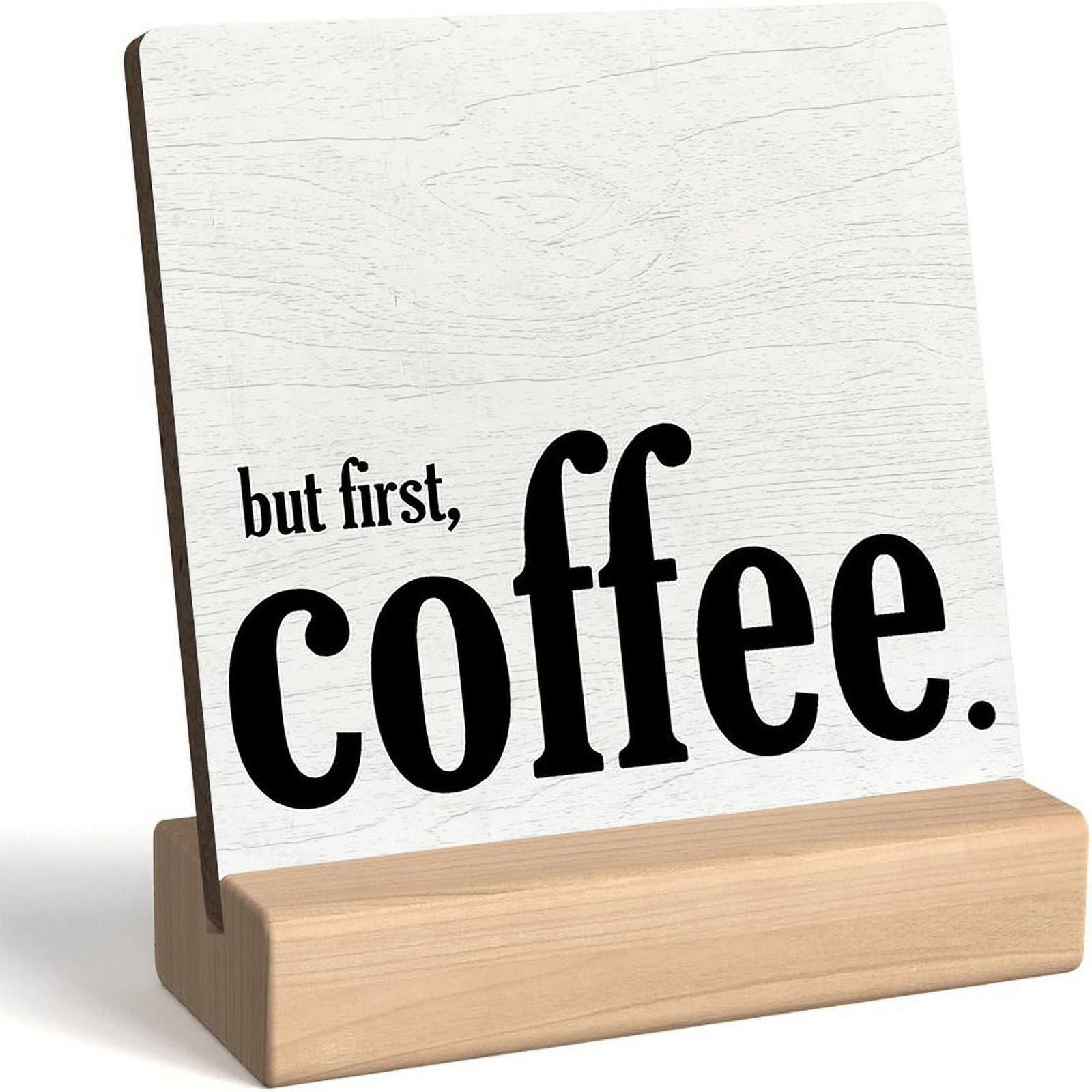 Coffee Bar Accessories Coffee Table Decor Coffee Bar Decor Coffee Sign ...