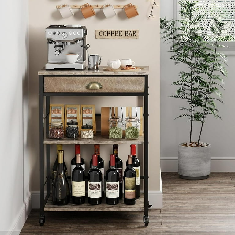 Corner coffee station table store